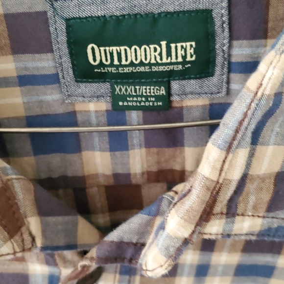 Outdoor Life | Shirts | Outdoor Life Flannel Shirt | Poshmark